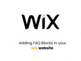 How to Add FAQ Blocks in Your Wix Website - A step by step Guide