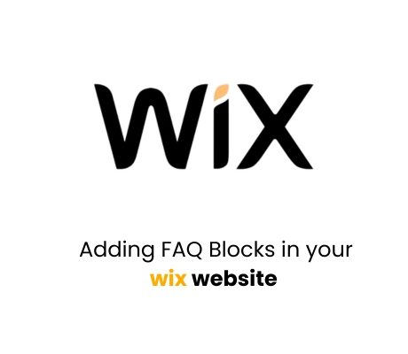 How to Add FAQ Blocks in Your Wix Website - A step by step Guide